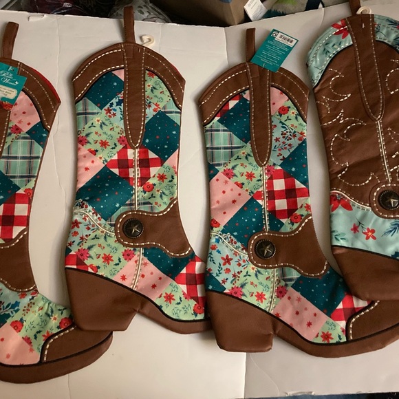 The Pioneer Woman | Holiday | The Pioneer Woman Patchwork Cowboy Boot ...